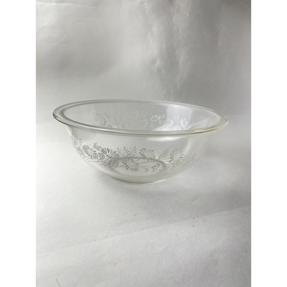 Pyrex | Kitchen | Vintage Pyrex Clear Glass Nesting Mixing Bowl 325 25l ...